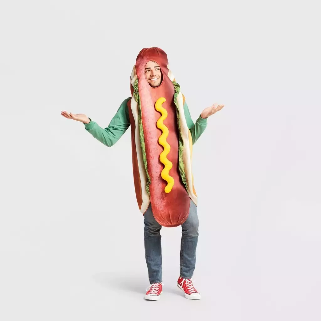 Kostum za noč čarovnic Hot Dog za odrasle