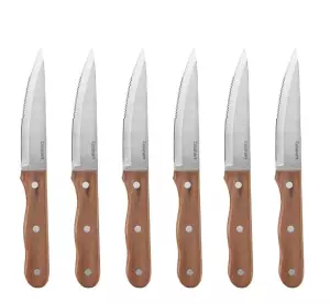 ən yaxşı biftek bıçaqları - Cuisinart 6pc Paslanmayan Polad Biftek Bıçağı