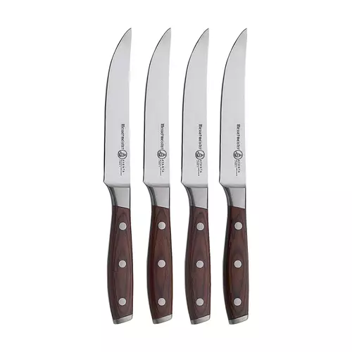 cele mai bune cuțite pentru friptură - Set de cuțite pentru friptură Messermeister Avanta din 4 piese