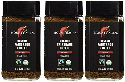 mount hagen økologisk frysetørket pulverkaffe