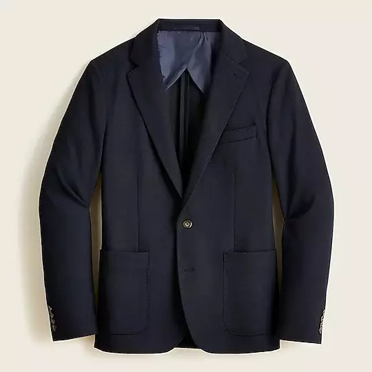 J.-Crew-Ludlow-Slim-Fit-suit-Jacket-in-Wol-Cotton-Blend