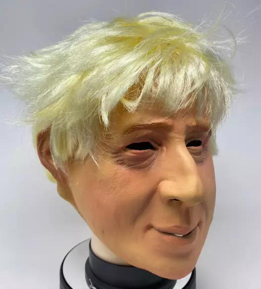 rubber johnies Boris Johnson Mask Palemia Peretania UK