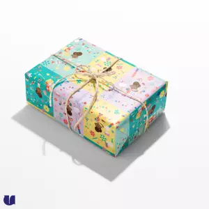 Unwrp Ada Twist Reversible Gift Wrap