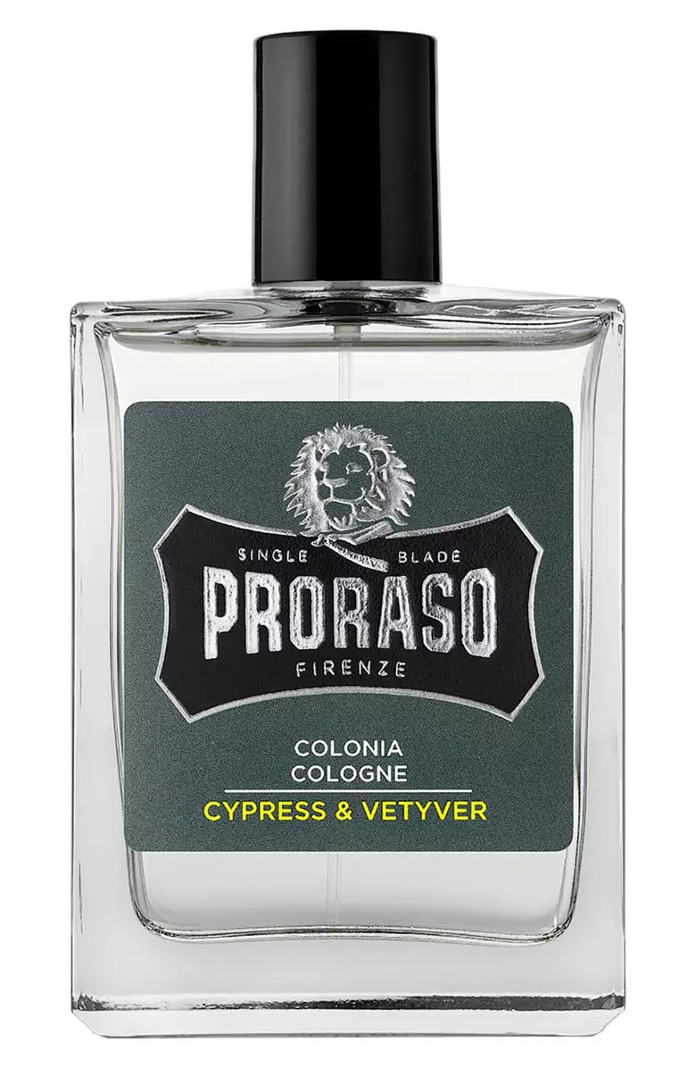 Proraso Men's Grooming Cypress ແລະ Vetyver Cologne; cologne ລາຄາຖືກທີ່ດີທີ່ສຸດ