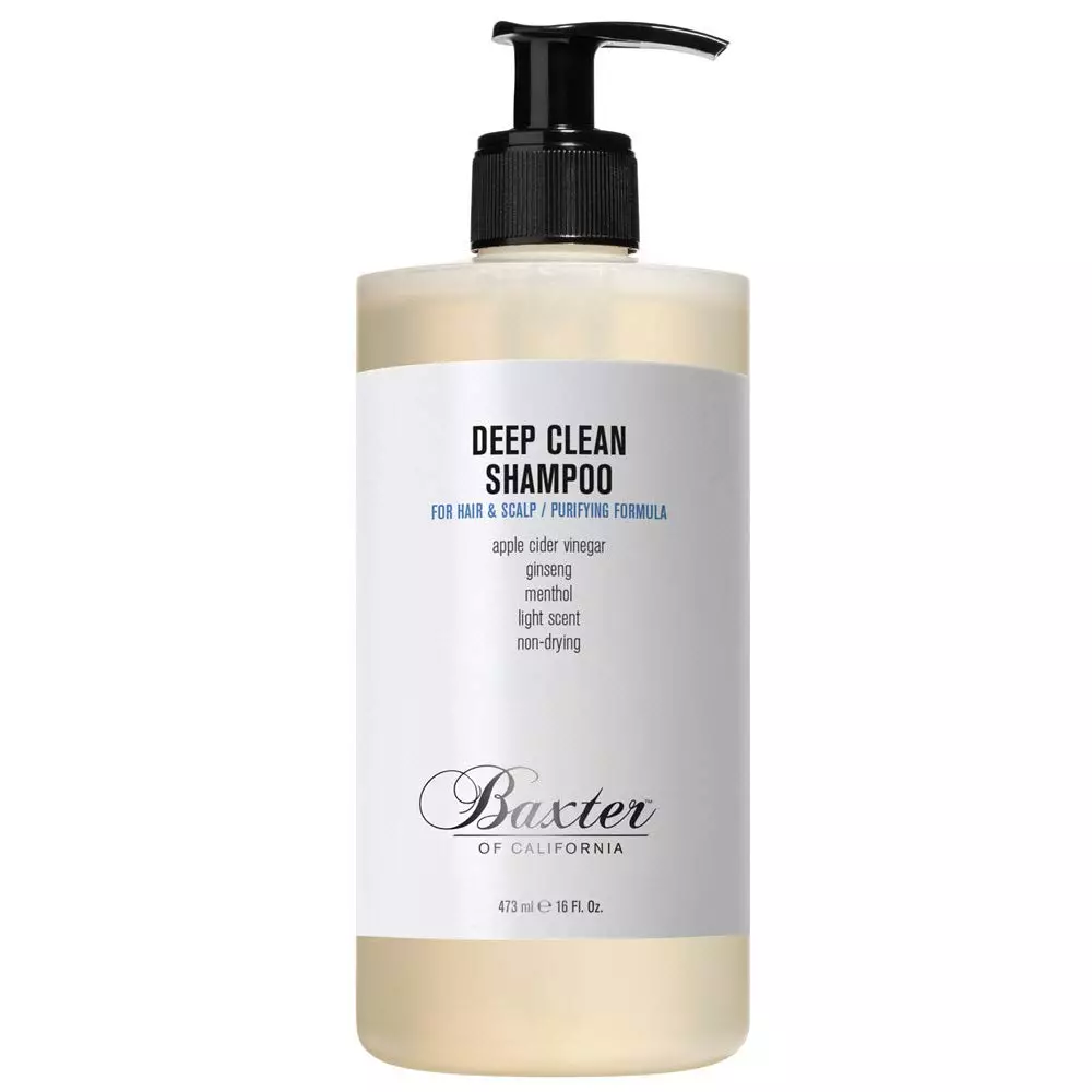 Baxter saka California Deep Clean Shampoo; sampo clarifying paling apik