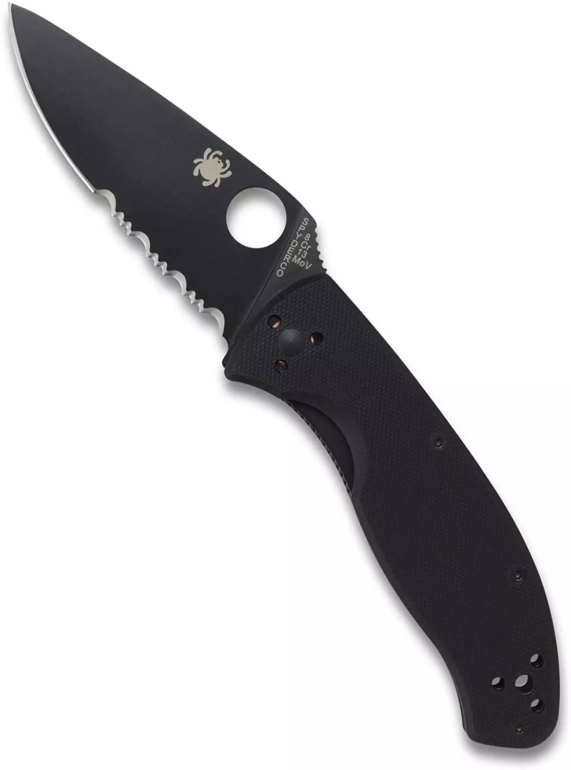 Couteau de poche utilitaire pliant Spyderco Tenacious ; meilleur couteau de poche