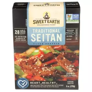 sweet earth seitan, meat alternatives