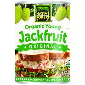 yerli orman organik jackfruit, et alternatifleri