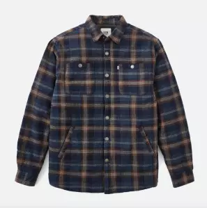 Navy plaid Katin Harold Flannel jakke