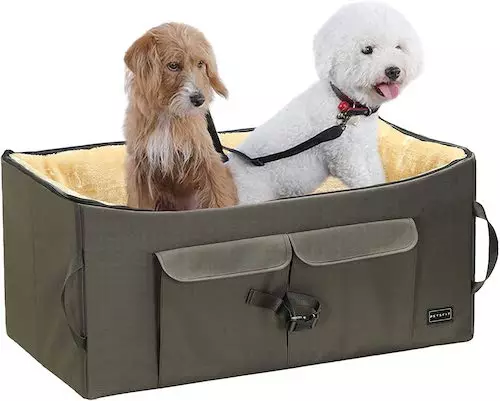 Petsfit Dog-Sided Dog Seat Care with Storage Pocket