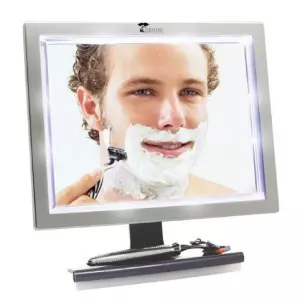 ToiletTree Products Deluxe LED Fogless Shower Mirror