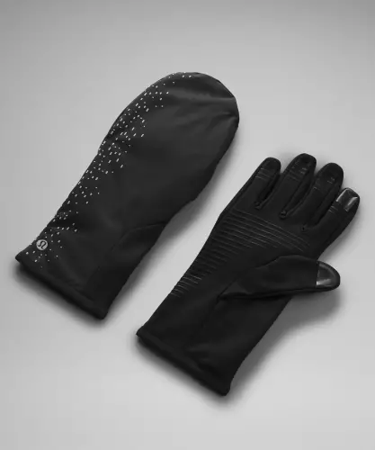 Γάντια με οθόνη αφής lululemon Cold Terrain