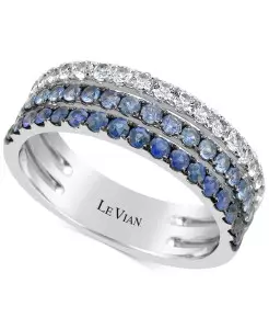 beste nie-verloofringe le Vian Sapphire