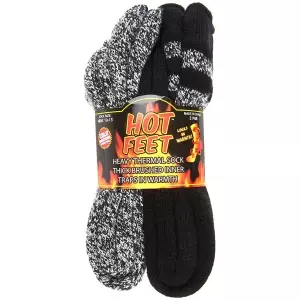 Горещи крака Уютни нагреваеми термо чорапи