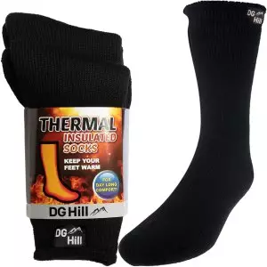 DG Hill moške toplotno izolirane nogavice (2 paketa)