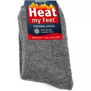 BRUBAKER Heat My Feet Thermal Socks