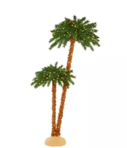 Home Accents အားလပ်ရက် LED Artificial Palm Tree