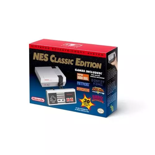 Sistema de entretenimento Nintendo NES Classic Edition