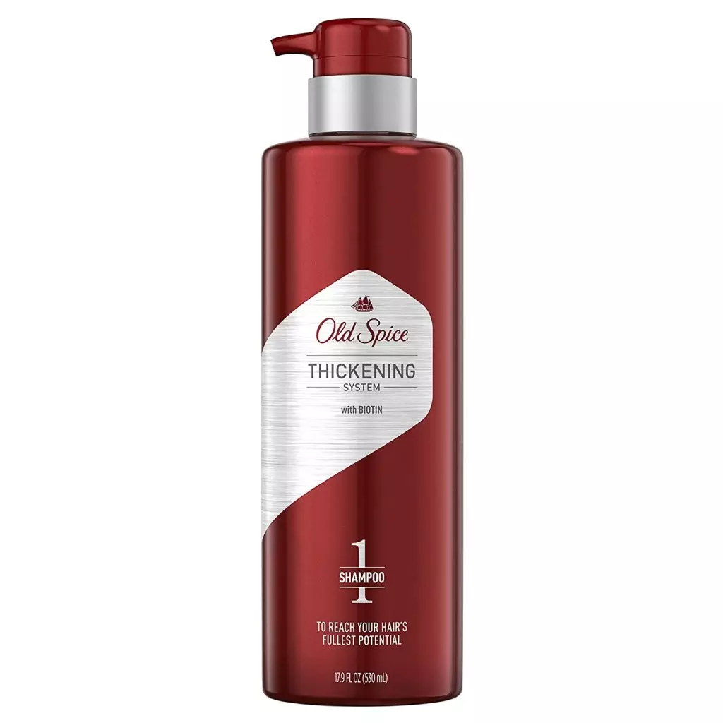 Șampon pentru îngroșarea părului Old Spice, cele mai bune șampoane hidratante