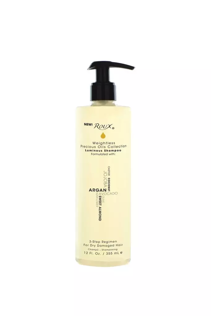 Roux Weightless Precious Oils, Nejlepší hydratační šampony pro suchou pokožku hlavy