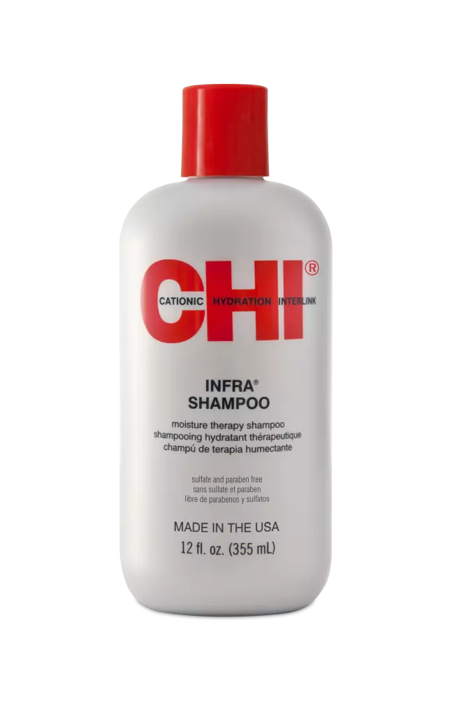 CHI Infra Shampoo, seampúnna moisturizing is fearr le haghaidh scalp tirim