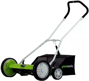 greenworks reel mower