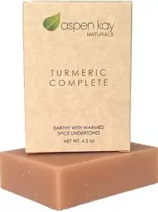 millor sabó natural - Aspen Kay Naturals Orgànic Sabó de cúrcuma