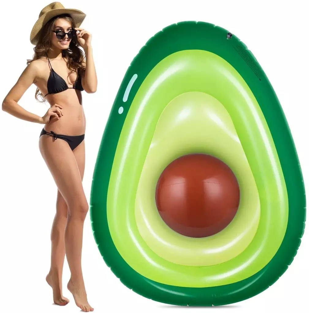 Flotador inflable de aguacate para piscina Obuby