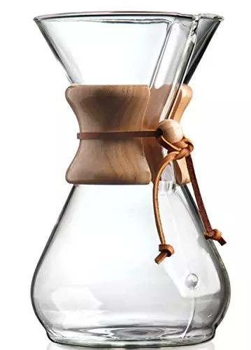 Стеклянная кофеварка Chemex