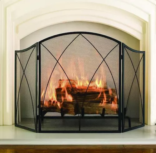 Pleasant Hearth Arched អេក្រង់ 3-Panel Fireplace