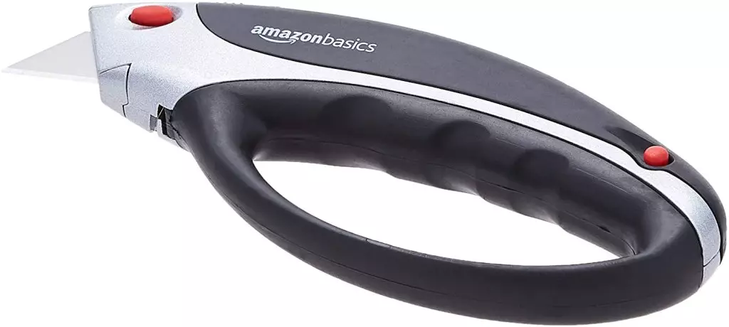 Mellor coitelo de utilidade Amazon Basics Comfort