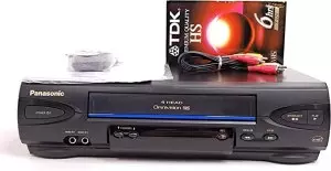 vcr dvd комбо panasonic vcr vhs ойнатқышы