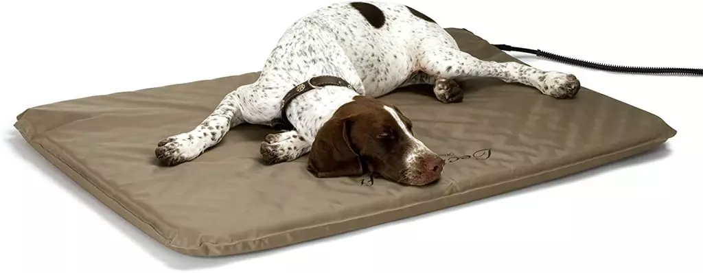 Coussin chauffant extérieur pour chien