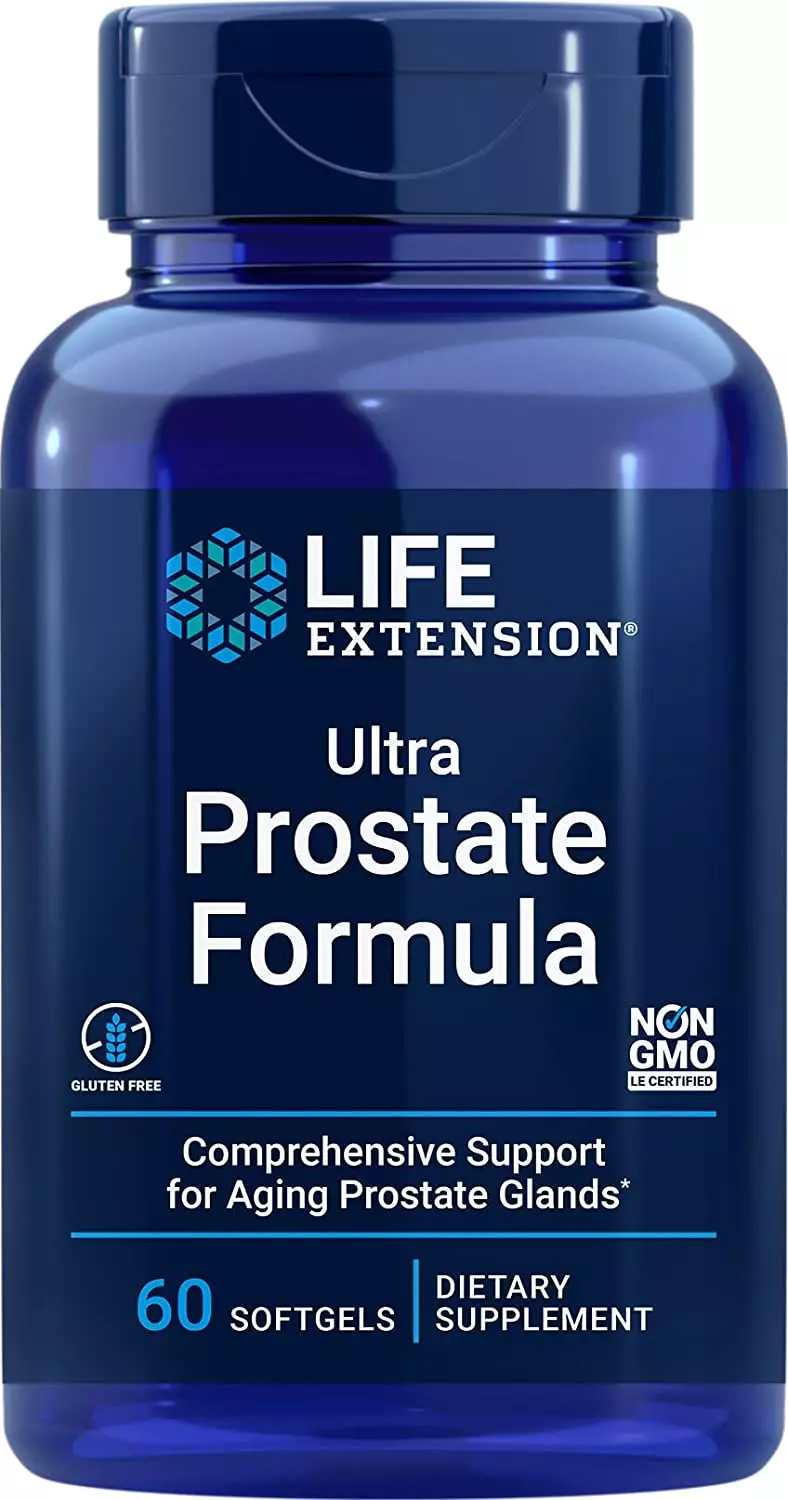 Life Extension Erkaklar Ultra Prostata Sog'liqni Saqlash Qo'shimchalari