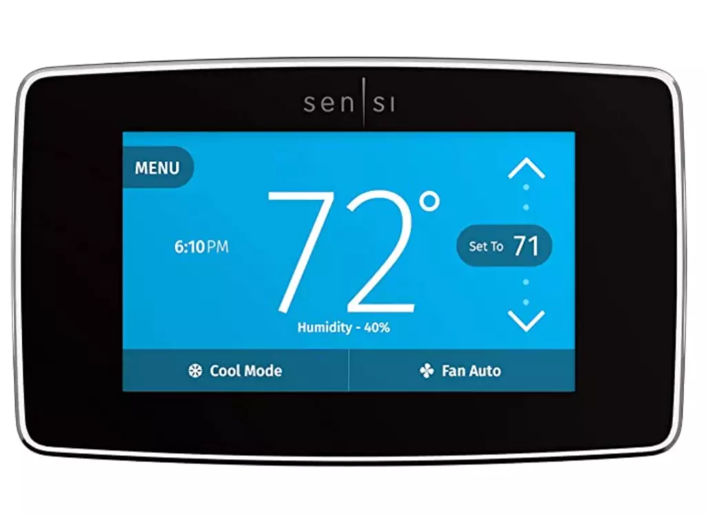 Termostato intelligente WiFi Sensi Touch di Emerson, ottime alternative ai termostati intelligenti Nest