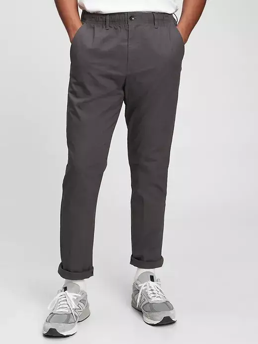 GapFlex E-Waist 修身套穿式休闲裤