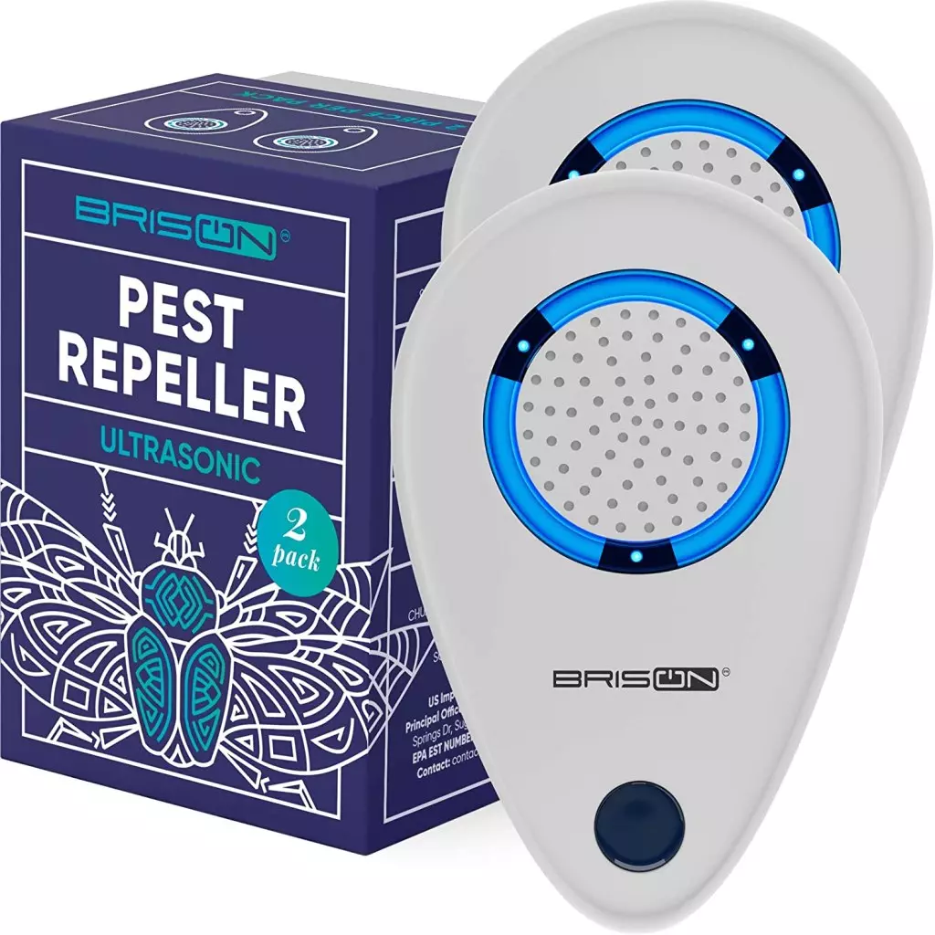 BRISON Ultrasonic Pest Repellent Plug in
