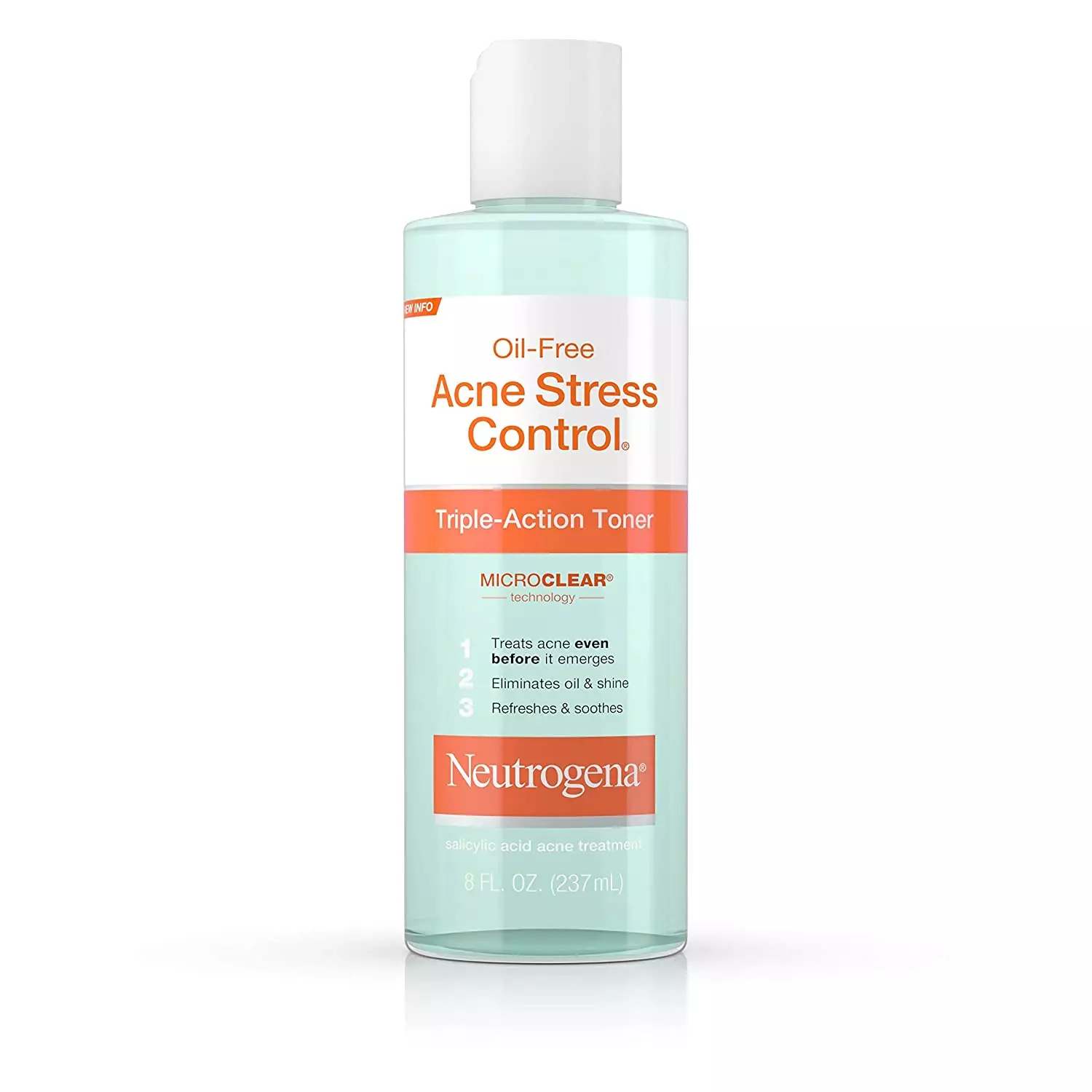 Neutrogena oljefri Acne Stress Control Trippel-Action Toner; beste toner for fet hud