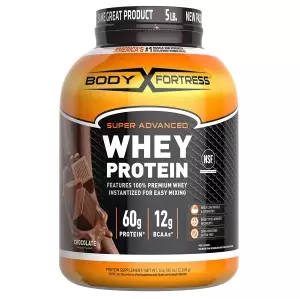 body fortress whey proteinina mitoka-monina