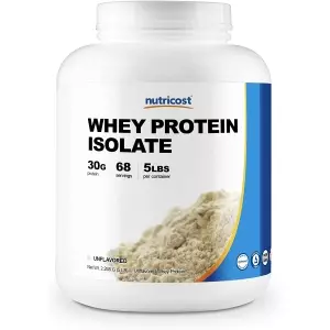 Nutricost whey proteinina mitoka-monina