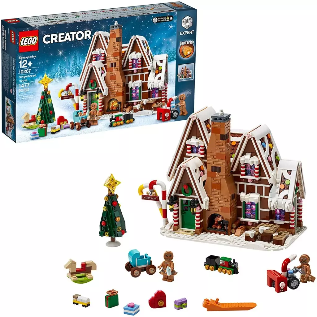 Hal-abuurka LEGO Khabiirka Gingerbread House