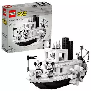 yakanakisa Lego seti mickey mouse steamboat willie