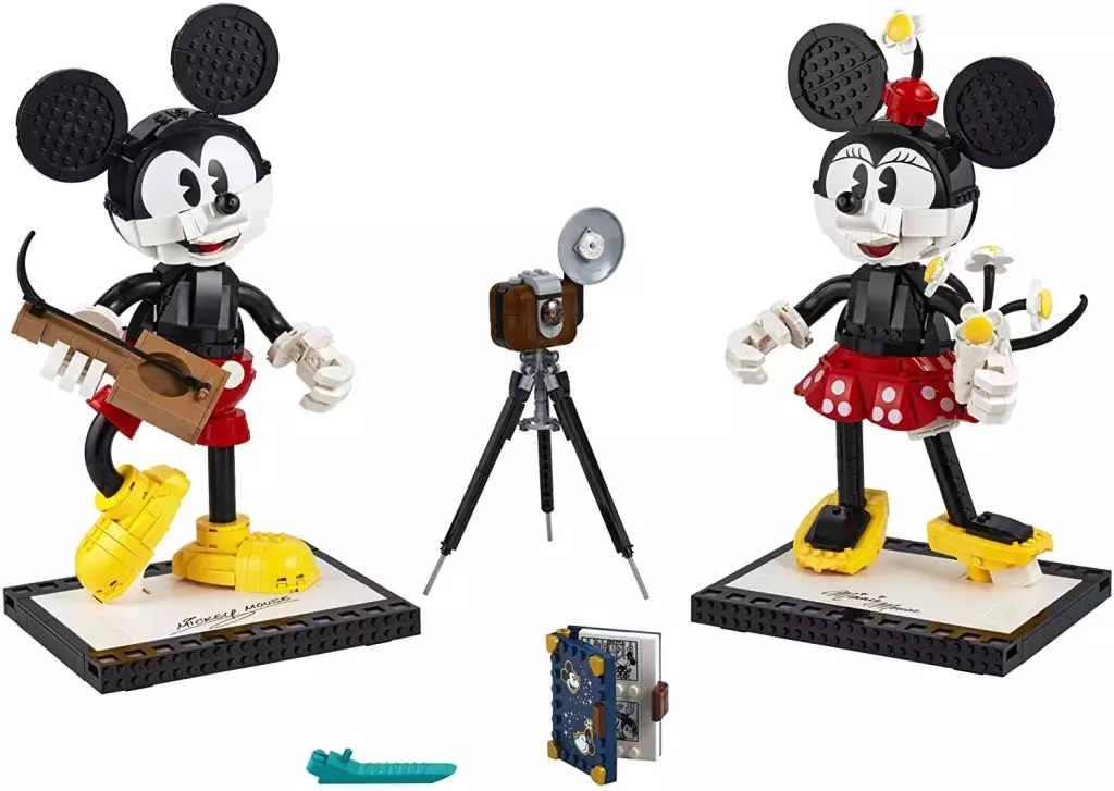 Personagens para construir LEGO Disney Mickey Mouse e Minnie Mouse