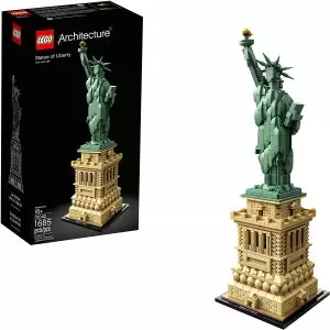 Legos ugu fiican ee dadka waaweyn: LEGO Architecture Statue of Liberty Building Kit