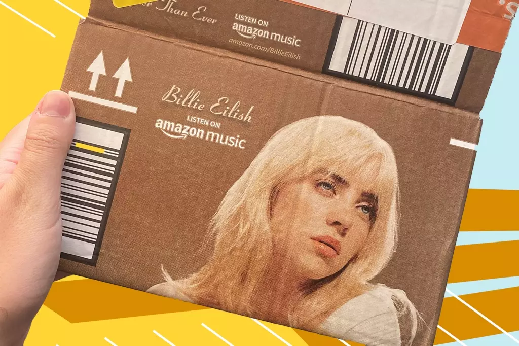 Amazon samarbetar med Billie Eilish (igen) för lådor i begränsad upplaga, och de dyker redan upp på eBay