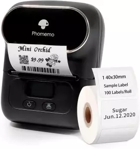 phomemo etiketmaskine, bedste etiketprintere