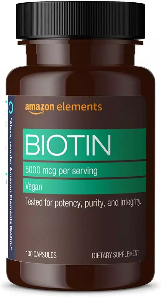 Suplemen biotin unsur amazon kanggo rambut rontog
