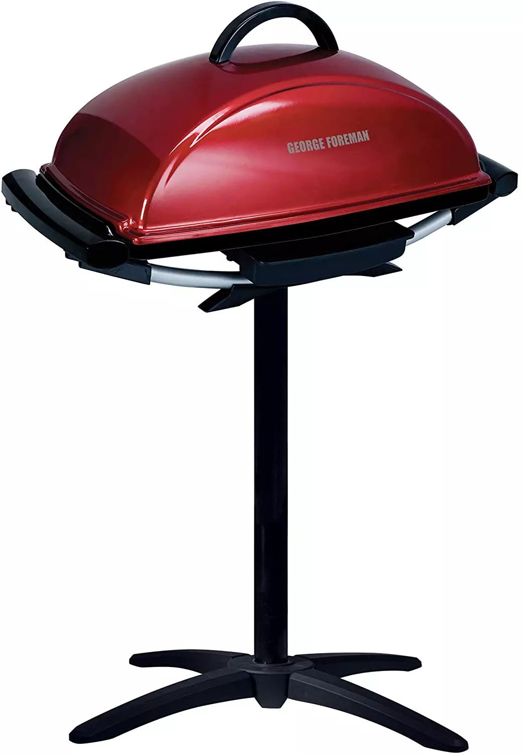 George Foreman Rectangular Electric Grill σε κόκκινο χρώμα