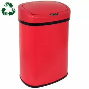 bestoffice новий безкоштовний кошик для сміття red touch