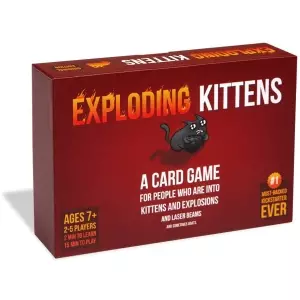 juego de cartas de gatitos explosivos, guía de regalos de elefante blanco